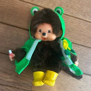 Monchhichi | Toys | Monchhichi Frog Raincoat Sekiguchikiki | Poshmark